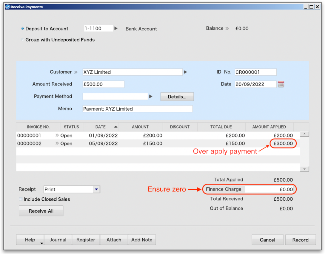 Customer & Supplier Over-Payments